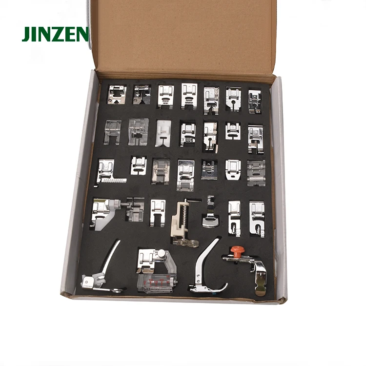 Home Sewing Parts Multifunctional Kit 32 Pcs Presser Foot Sewing ...