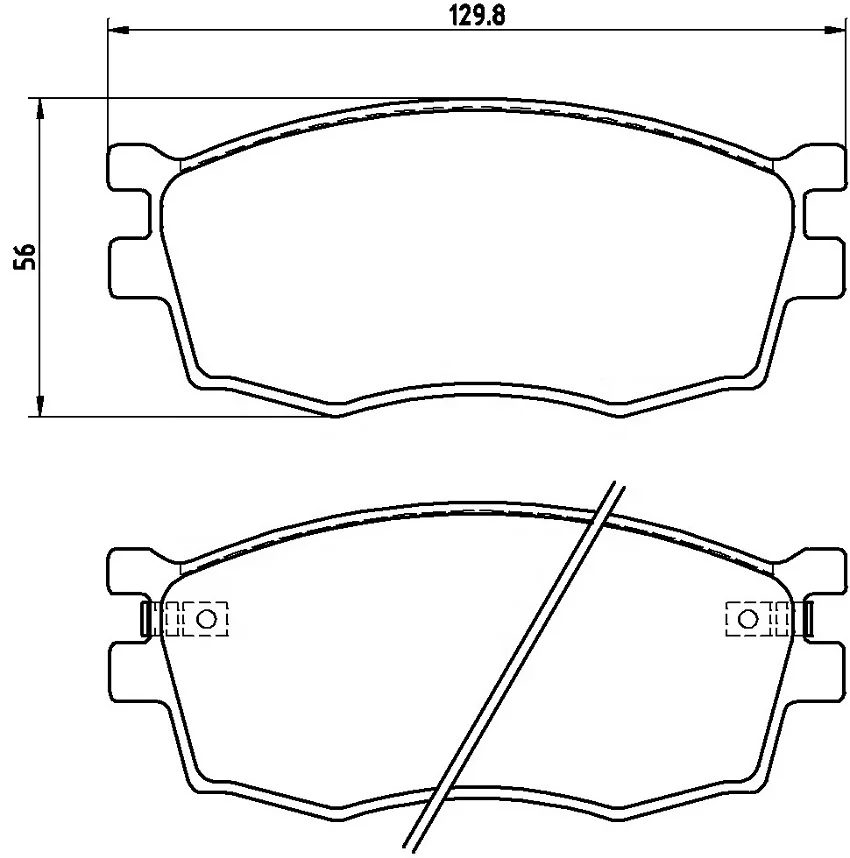 Brake Pads Factory Produce 58101-1ge00 58101-1ga00 58101-1ja10 Brake ...