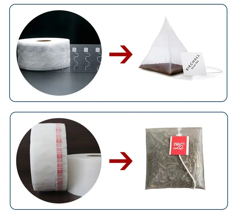 Automatic Electronic Scales Pyramide Sachet Herbal Tea Pouch With Tag ...