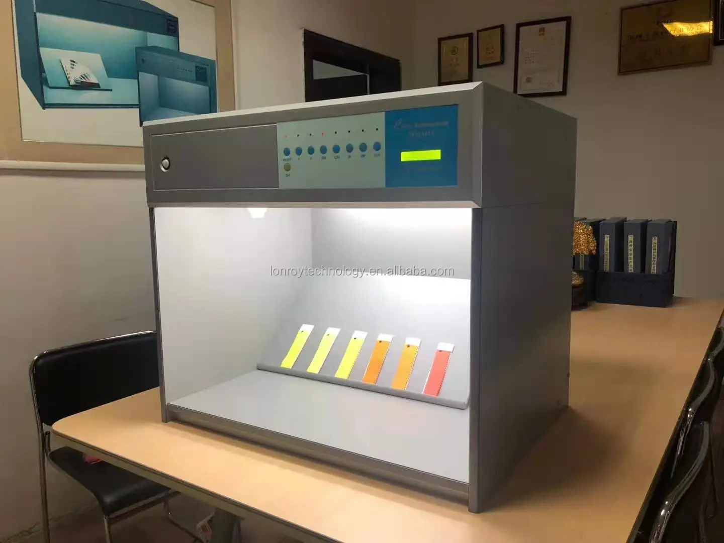 Color Assessment Cabinet - LED Light Box for Accurate Color Matching in ...