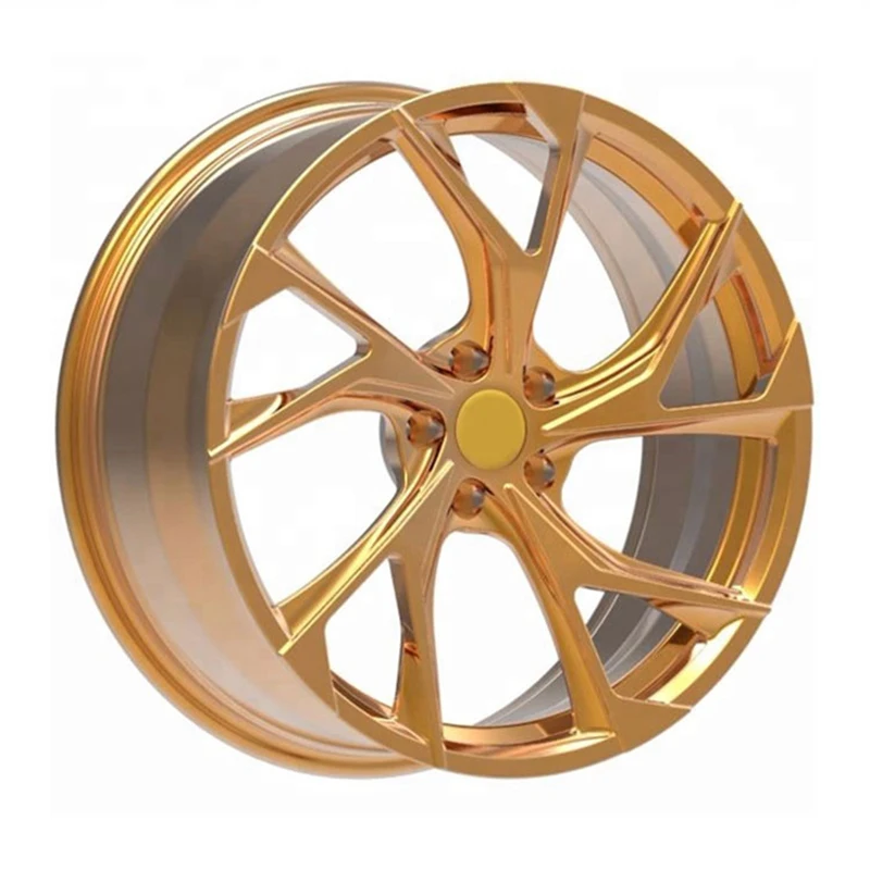 Custom Wholesale For Sale 19inch Forged Gold Colored Alloy Rims Car ...