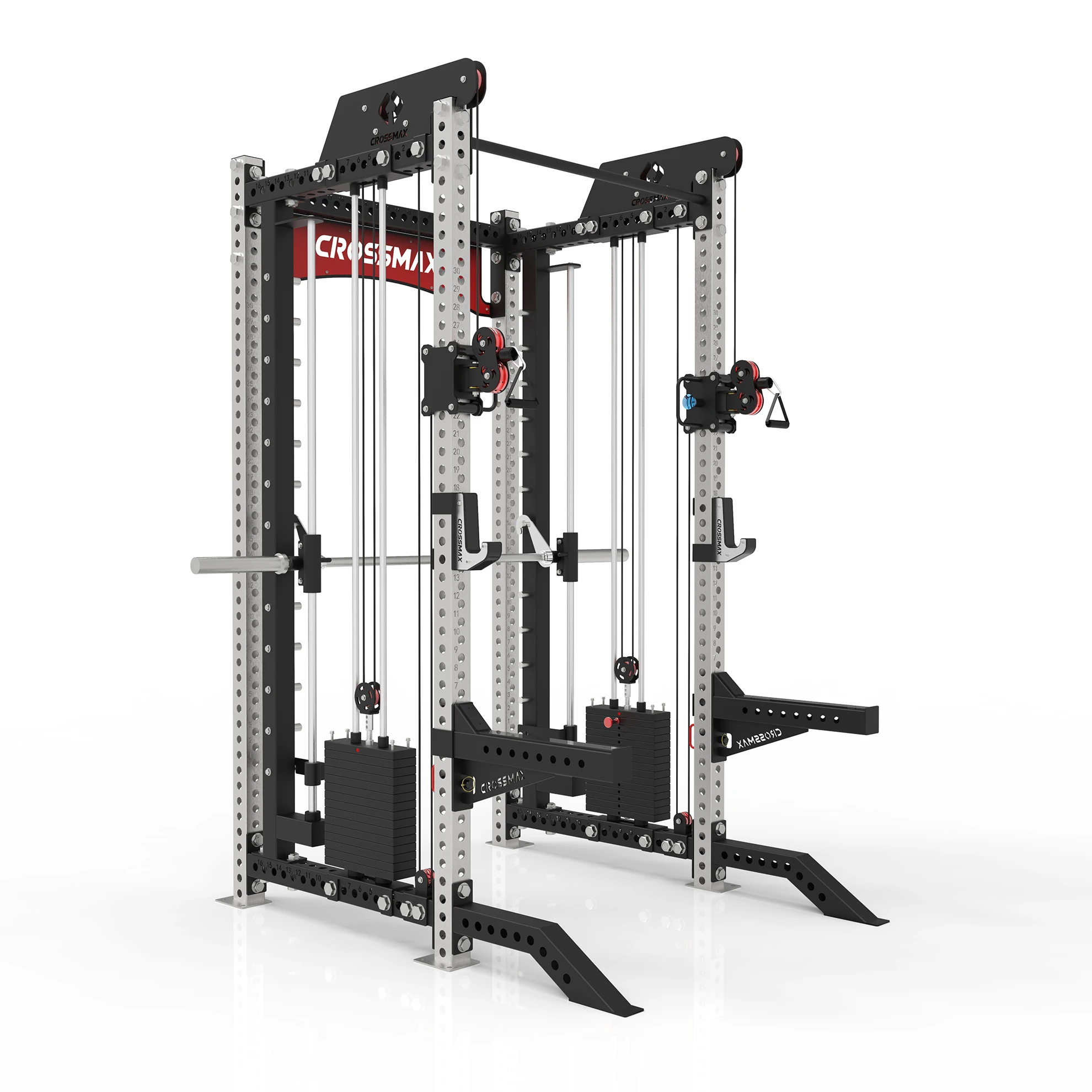 Wholesale Cable Crossover Machine With Weight Stack Gym Smith Machine ...