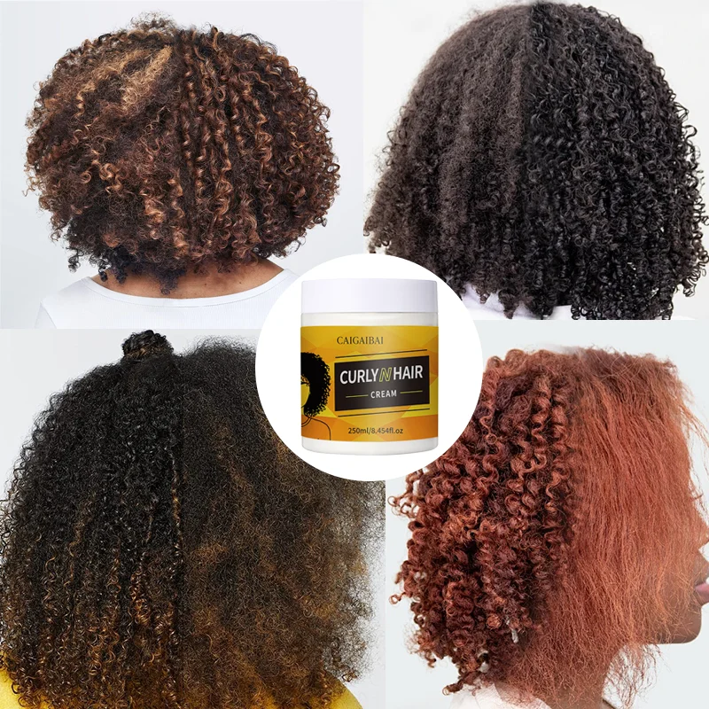Private Label Shea Butter Curls Enhancer Enhancing Cream Hair ...