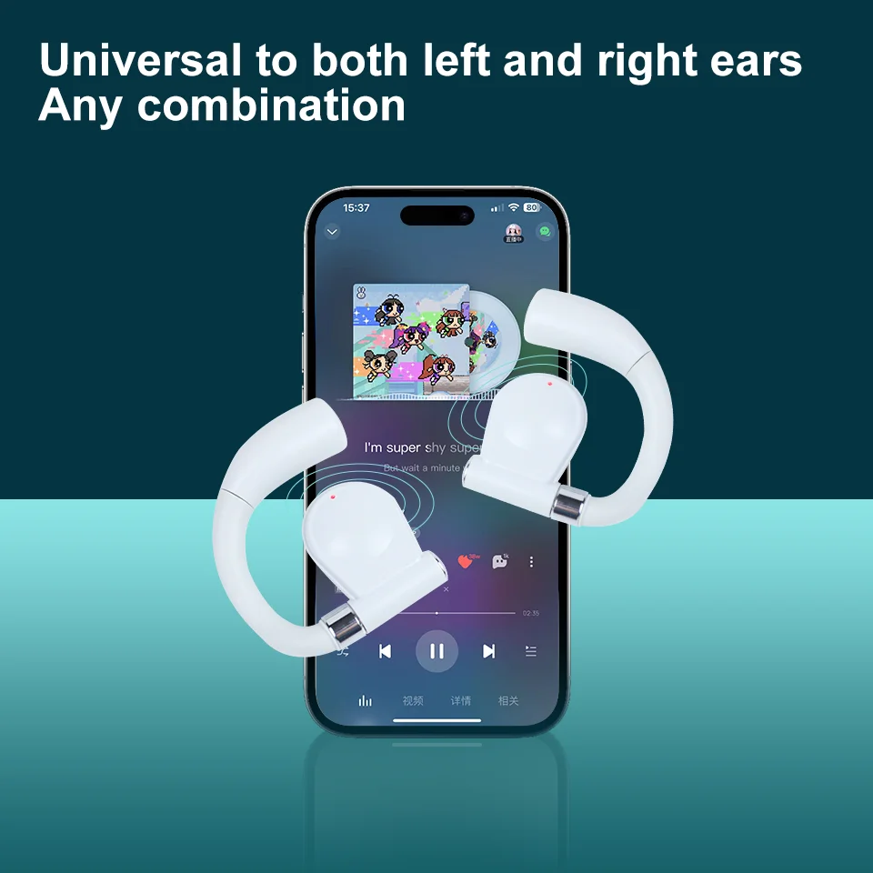 Open Ows Ear Hook Wireless Tws Air Conduction Earbuds On Ear Headphone ...