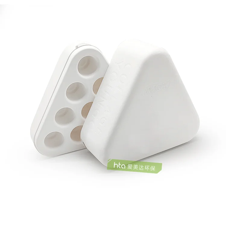 Custom White Natural Eco Friendly Recycled Paper Pulp Fruit Juice Oral ...