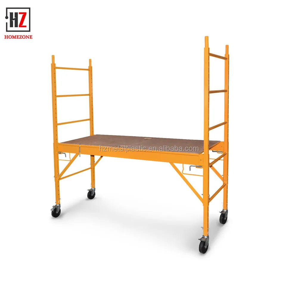 Safety 6ft. Aluminum Multi-use Ladders Safeclimb Baker Style Rolling ...