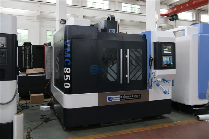 Vmc860 Linear Guide Rail Milling Machine Cnc Vertical Machining Center ...