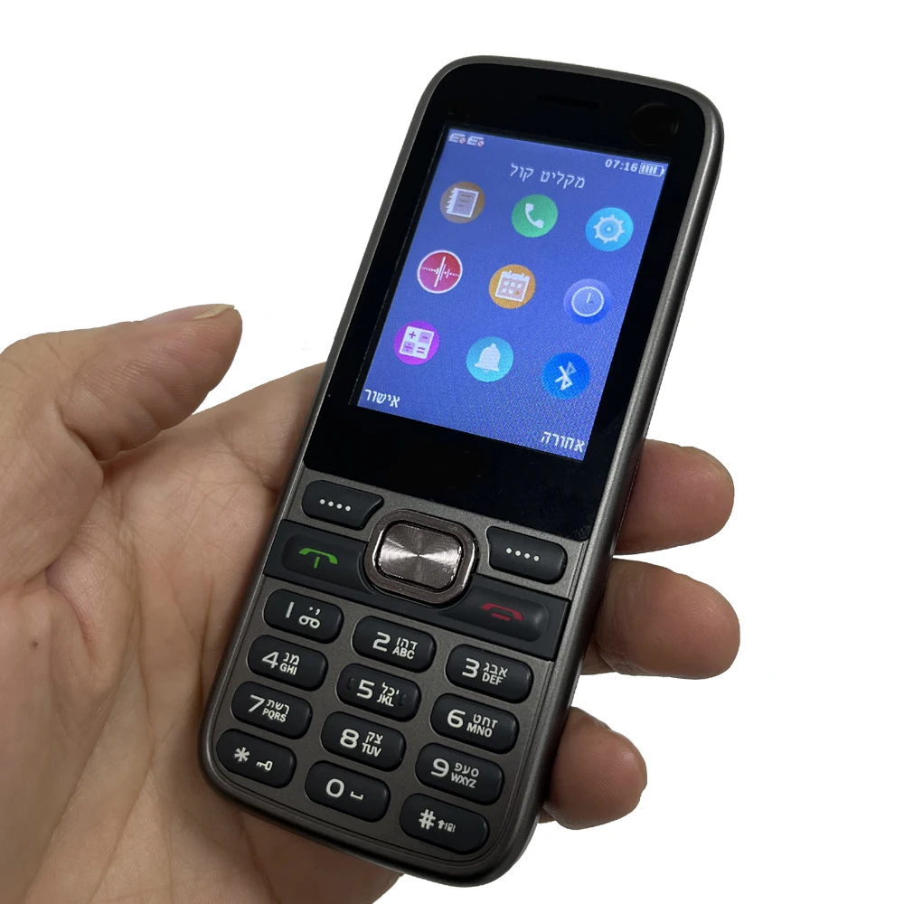 작은 울트라 슬림 Kiped 기능 전화 4g Volte Voip 고정 무선 얇은 글로벌 모바일 미니 키패드 전화 슈퍼 얇은 금속 ...