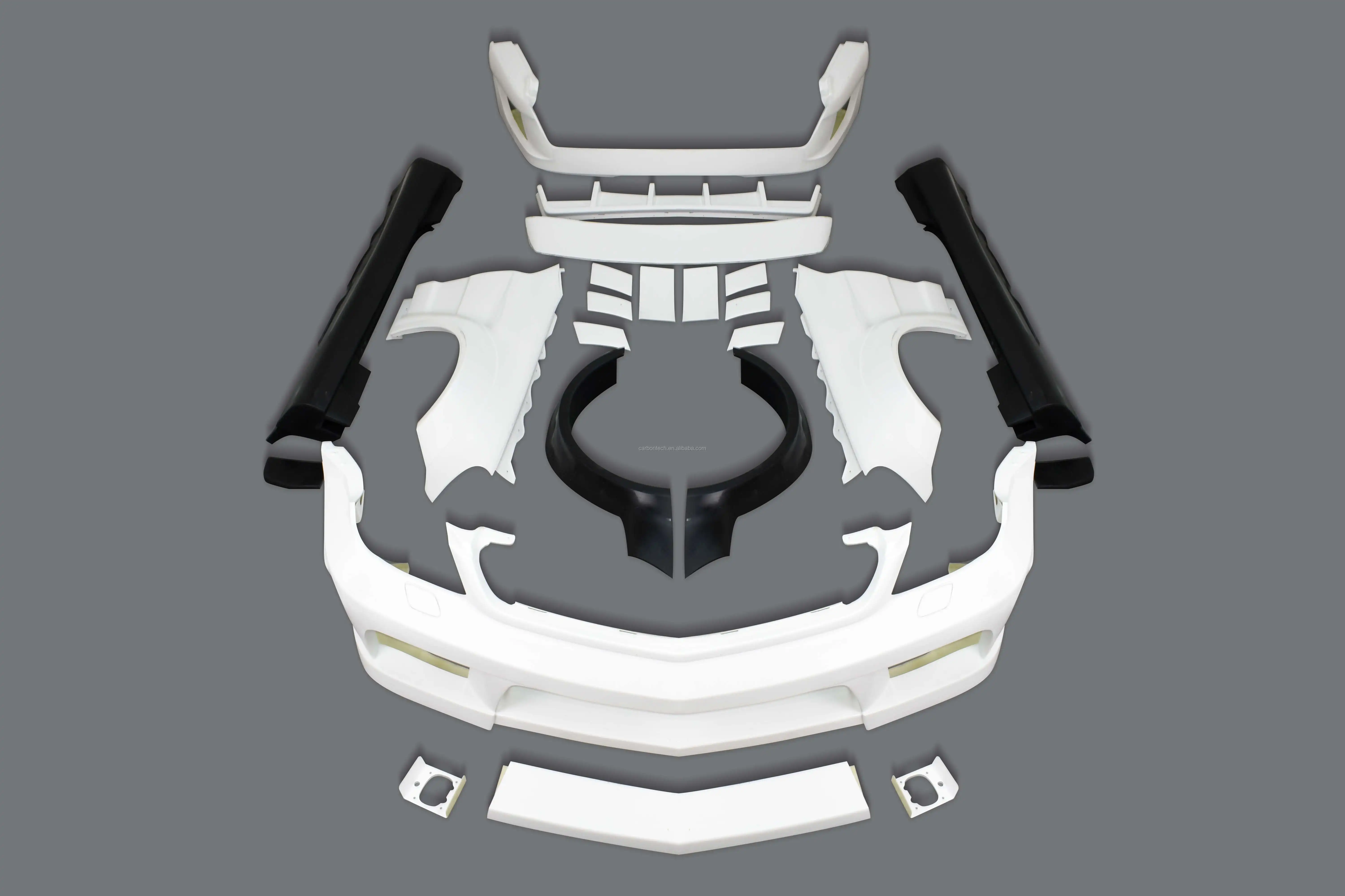 SL Class Body Kit Fit to R230 Front Bumper Rear Bumper Side Skirt 2008 ...