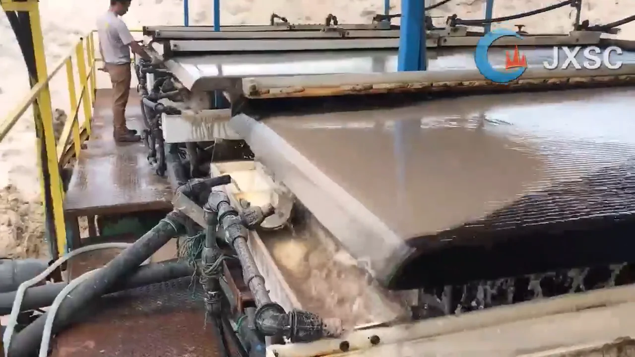 Gravity Separator Mining Process Colant Tin Separating 6s Shaking Table ...