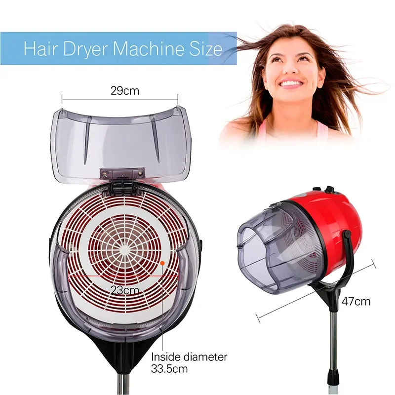 Professional Salon Hood Hair Dryer - Fast Styling Solutions