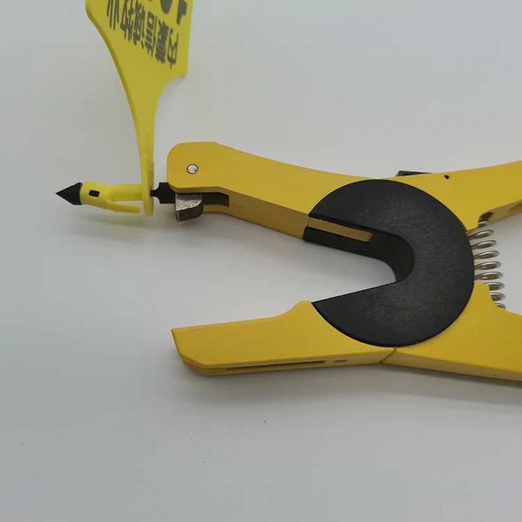 One Piece Ear Tag Marking Pliers Animal Ear Tag Applicator - Buy ...