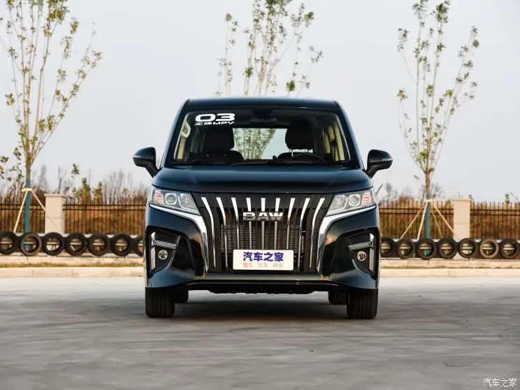 BAW Gasoline Engine MPV Car - 7 Seats Luxury Configuration