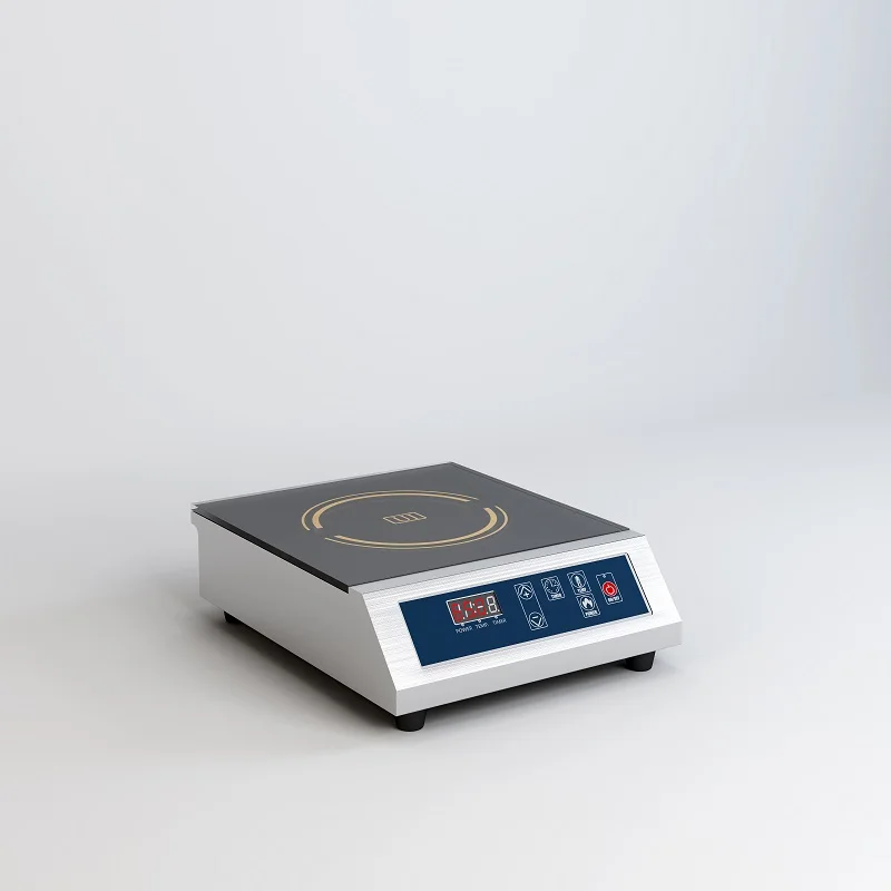 Freestanding Commercial 3500w Ceramic Concave Plate Electric Induction ...