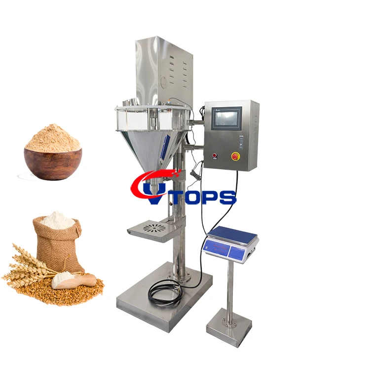 Stainless Steel Auger Filler - Accurate Flour Dosing