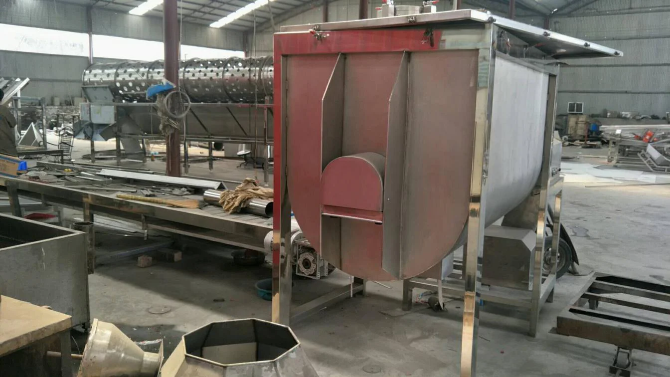 Horizontal Screw Powder Agitator Paddle Horizontal Ribbon Mixer/liquid ...