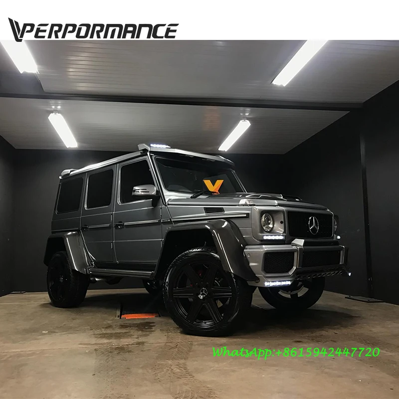Fenders Flare For W463 G500 4x4 Carbon Wide Over Fender G500 4x4 G63 ...