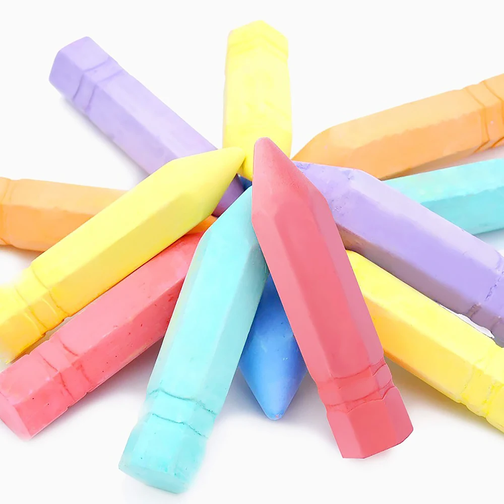 Kids Super Big Jumbo Sidewalk Crayon Chalk - Buy Jumbo Crayon Chalk,Sidewalk Chalk,Round Shape ...