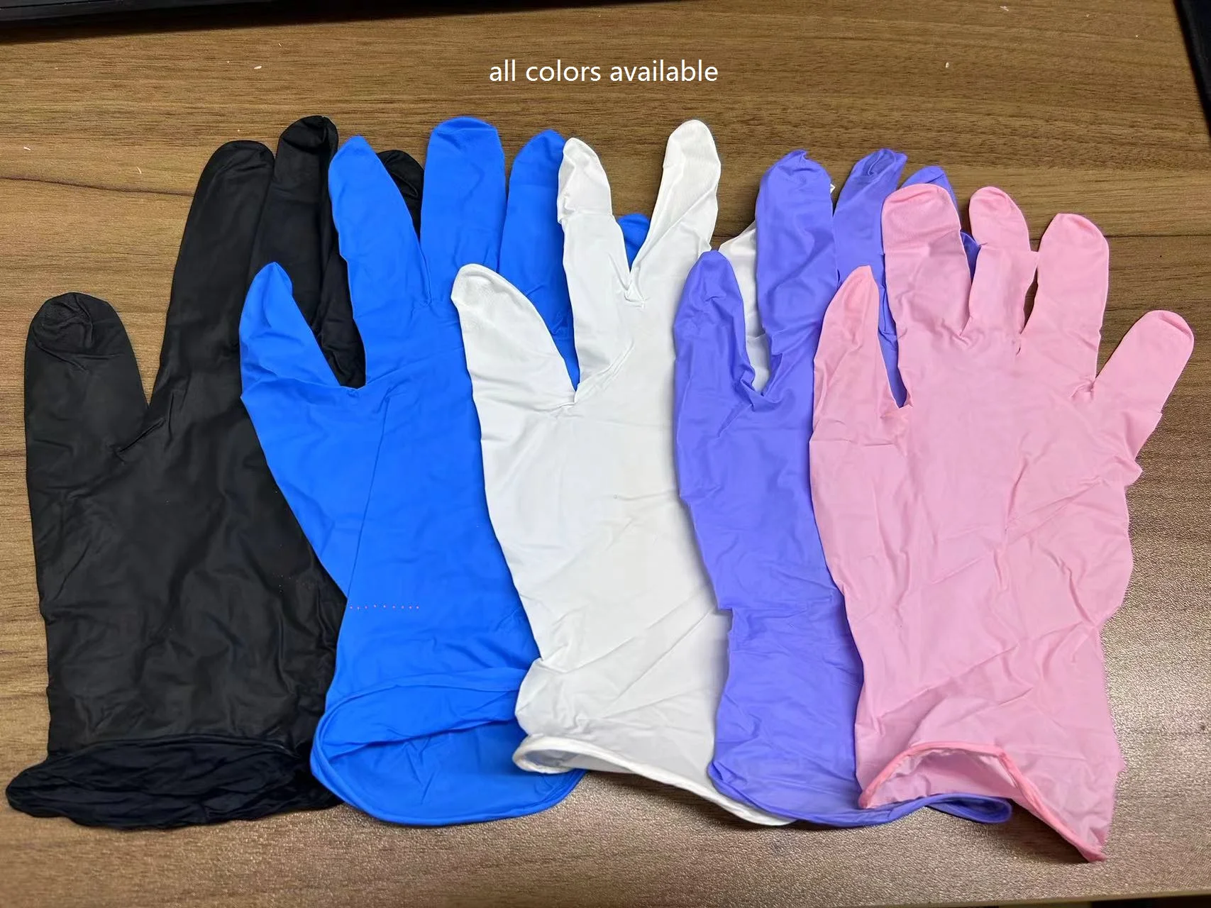 3mil pink Nitrile Gloves Tattoo Beauty Salon Manicure Hair Nail Art ...