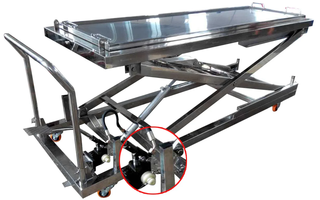 Portable Cadaver Lift - Efficient Mortuary Body Transfer