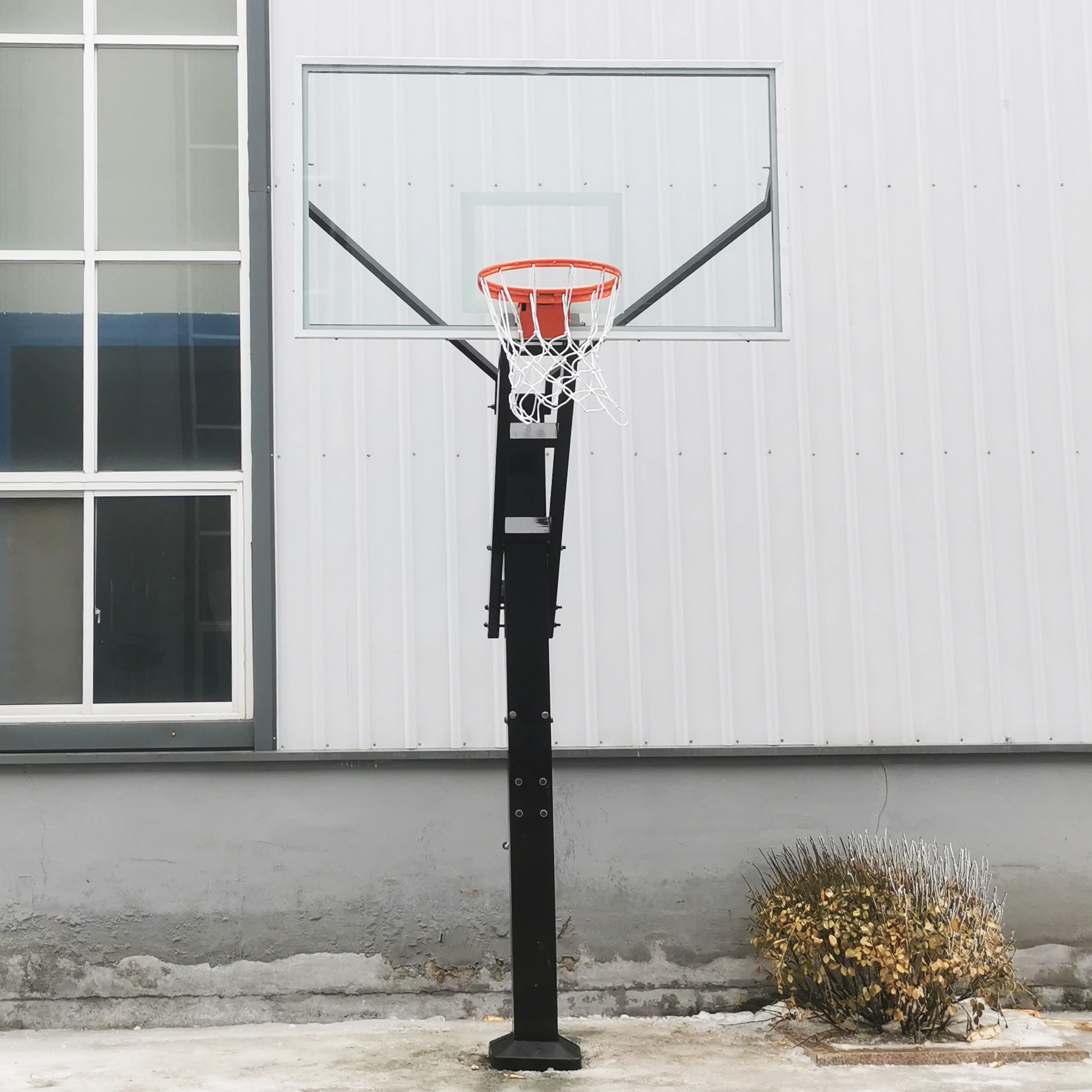 Adjustable Stand Inground Basketball Hoop For Outdoor Courts - Buy ...
