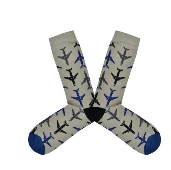 Men's Aviation Pilot Aircraft Novelty Socks - Buy Pilot Novelty Socks ...