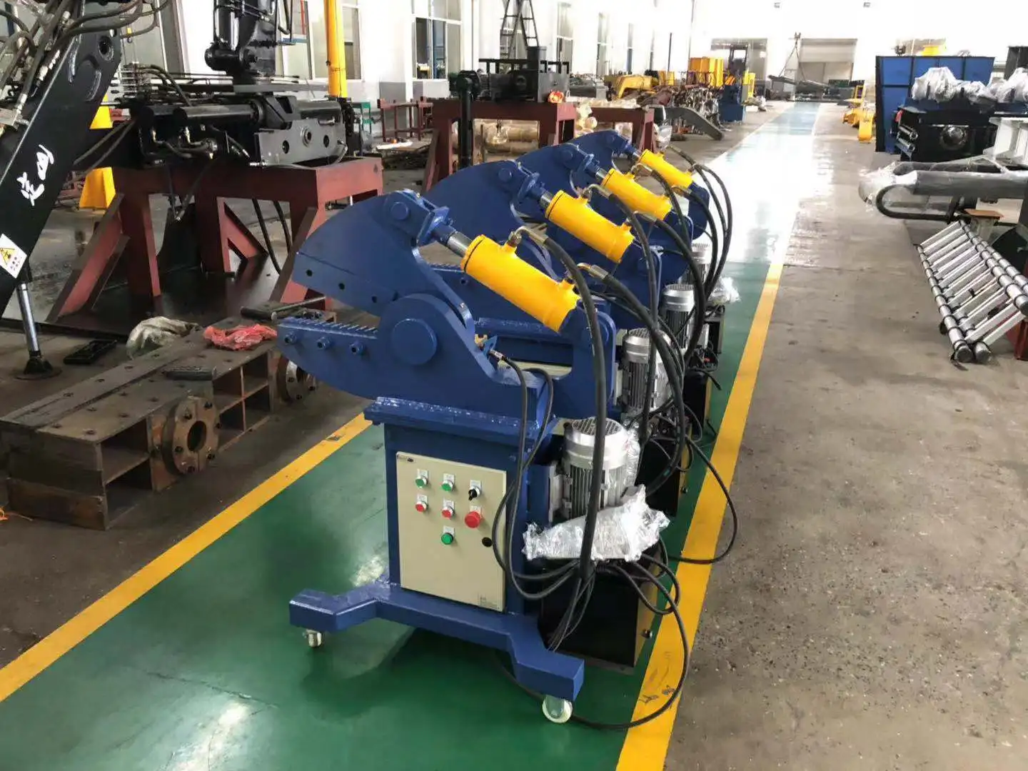 Vanest High Speed Hydraulic Press Rebar Cutting Shears Shearing Machine ...