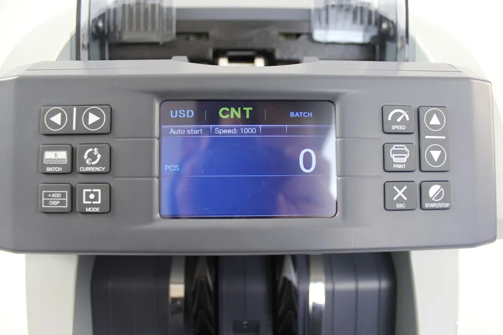 2 Cis Multi Currency Value Counter Money Detector Xd-770 Intelligent ...