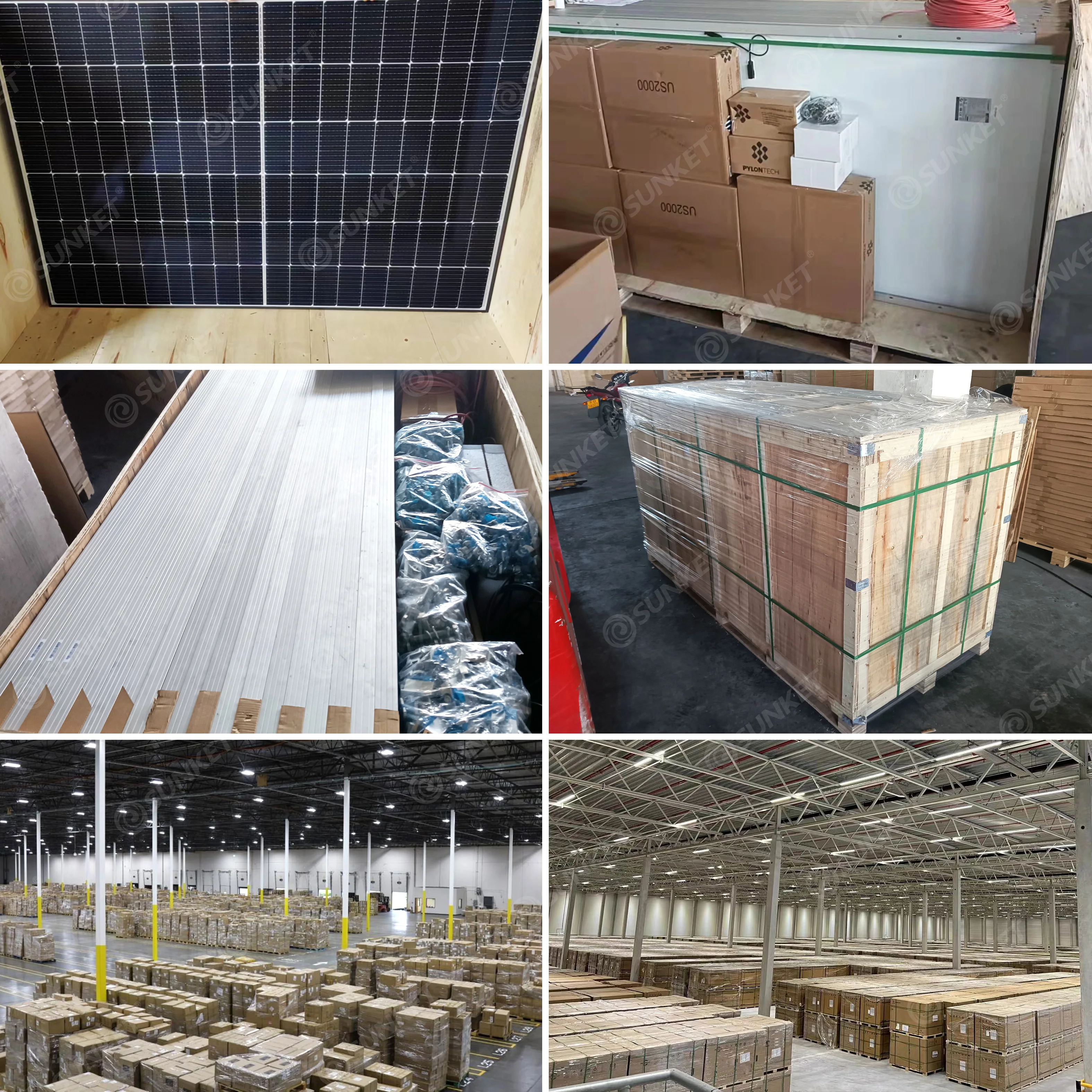 Sunket Fast Charging On Grid Solar Systems Home Power Use 30kww Solar ...