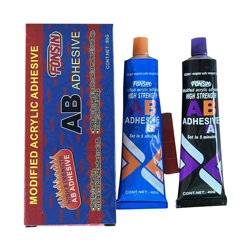 Epoxy AB Glue - Fast Curing, Clear Adhesive for Metal & Wood