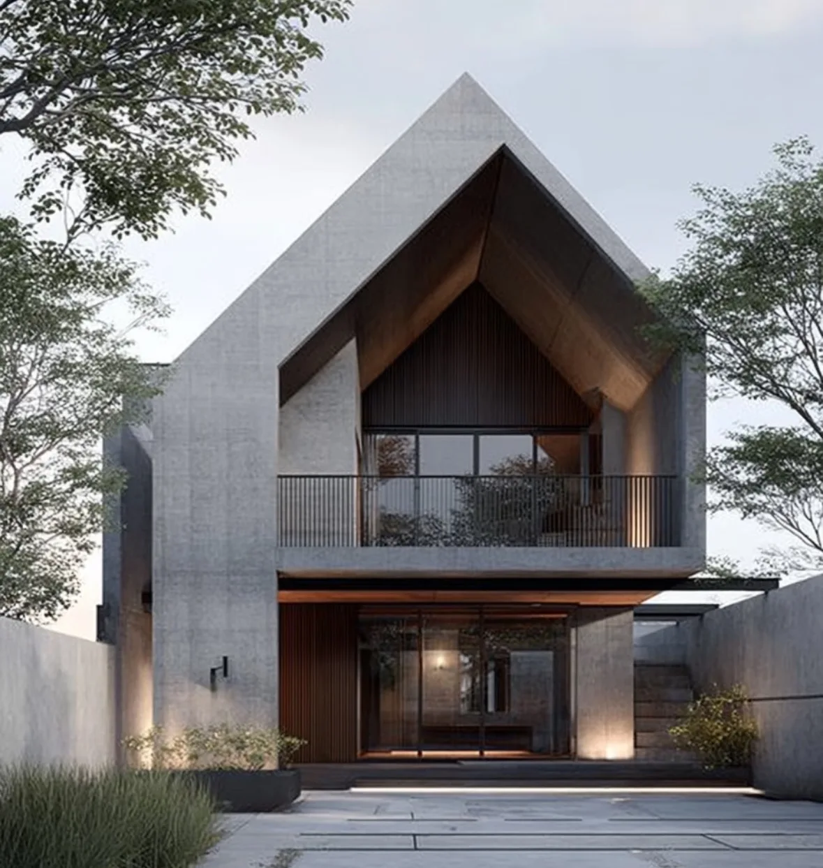 2-story Modern Design Luxury Prefab Villa with Steel Frame