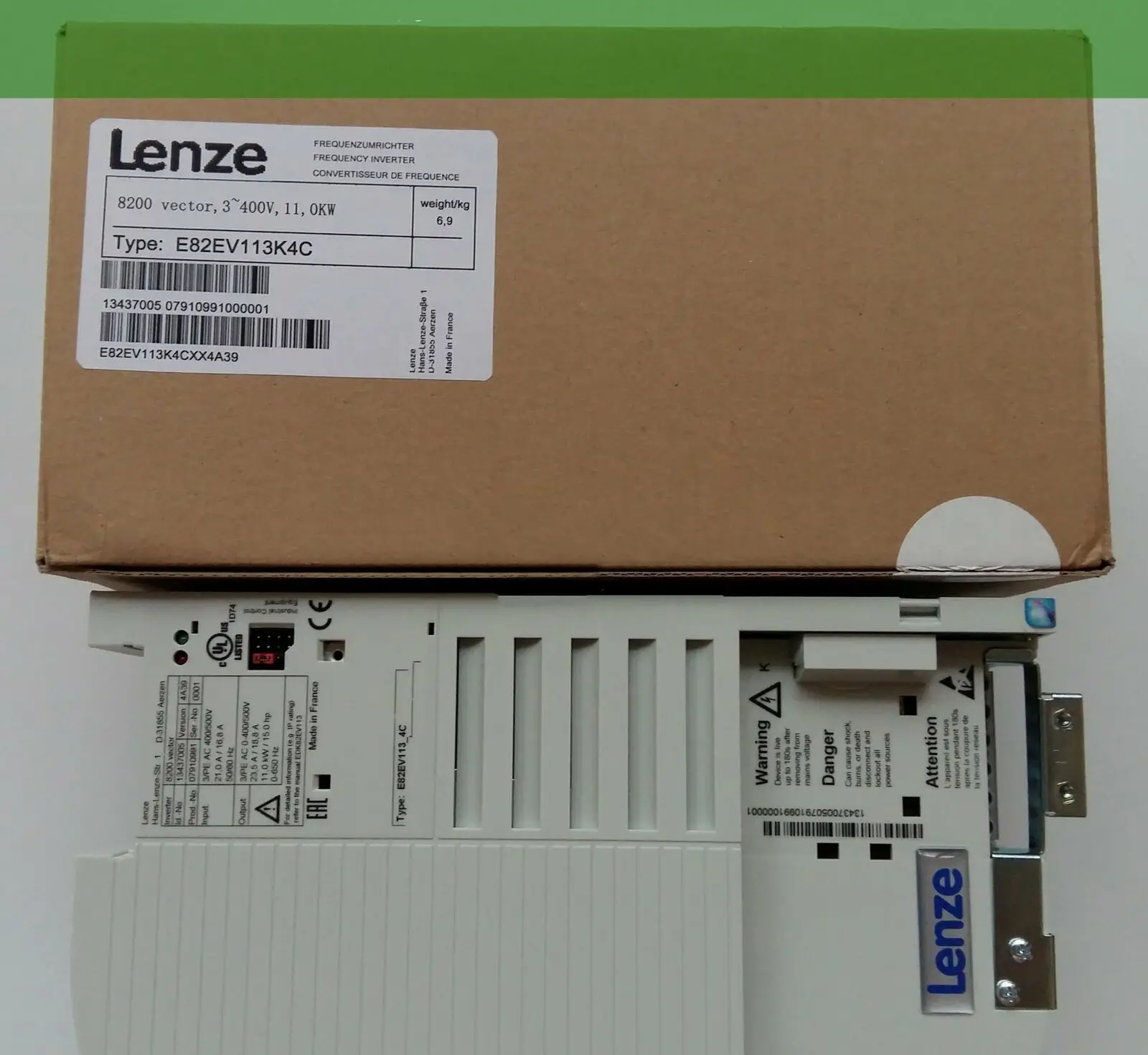 Lenze 8200 Vector Frequency Inverter 3PH 400V 5.5KW VFD