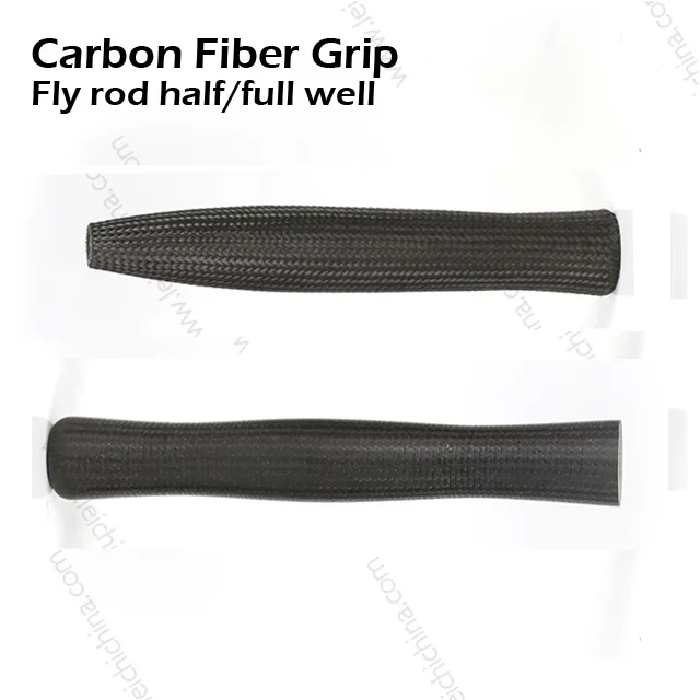 Custom Woven Carbon Fiber Fly Fishing Rod Grips Handle