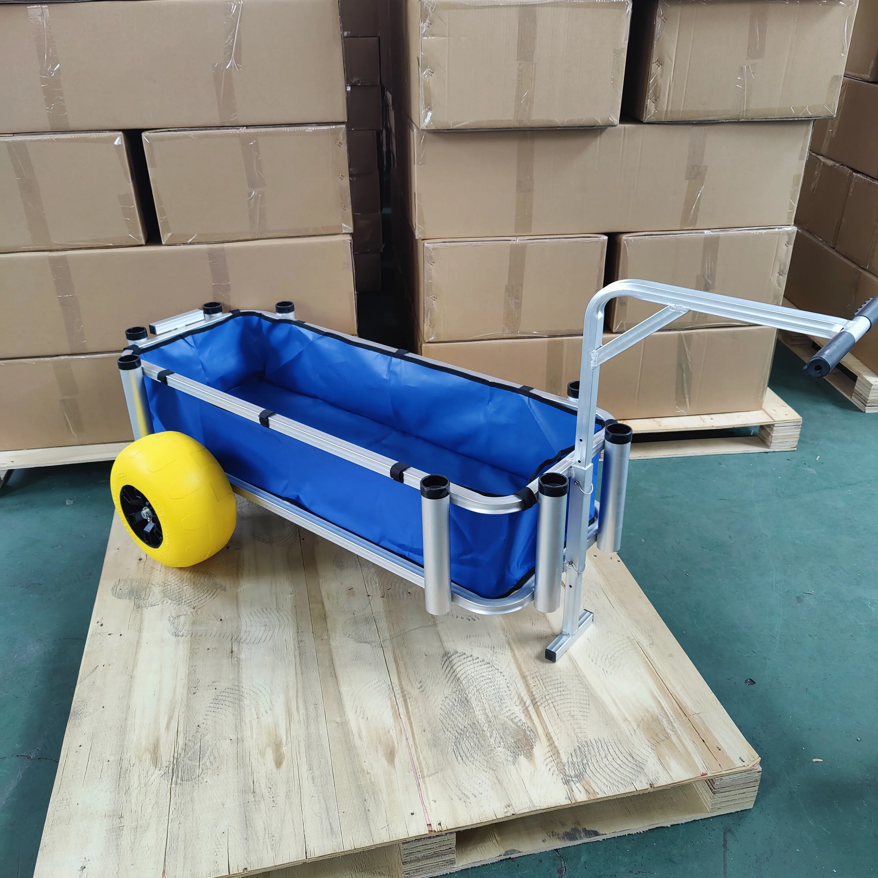 Aluminium Fishing Beach Cart - Durable & Customizable