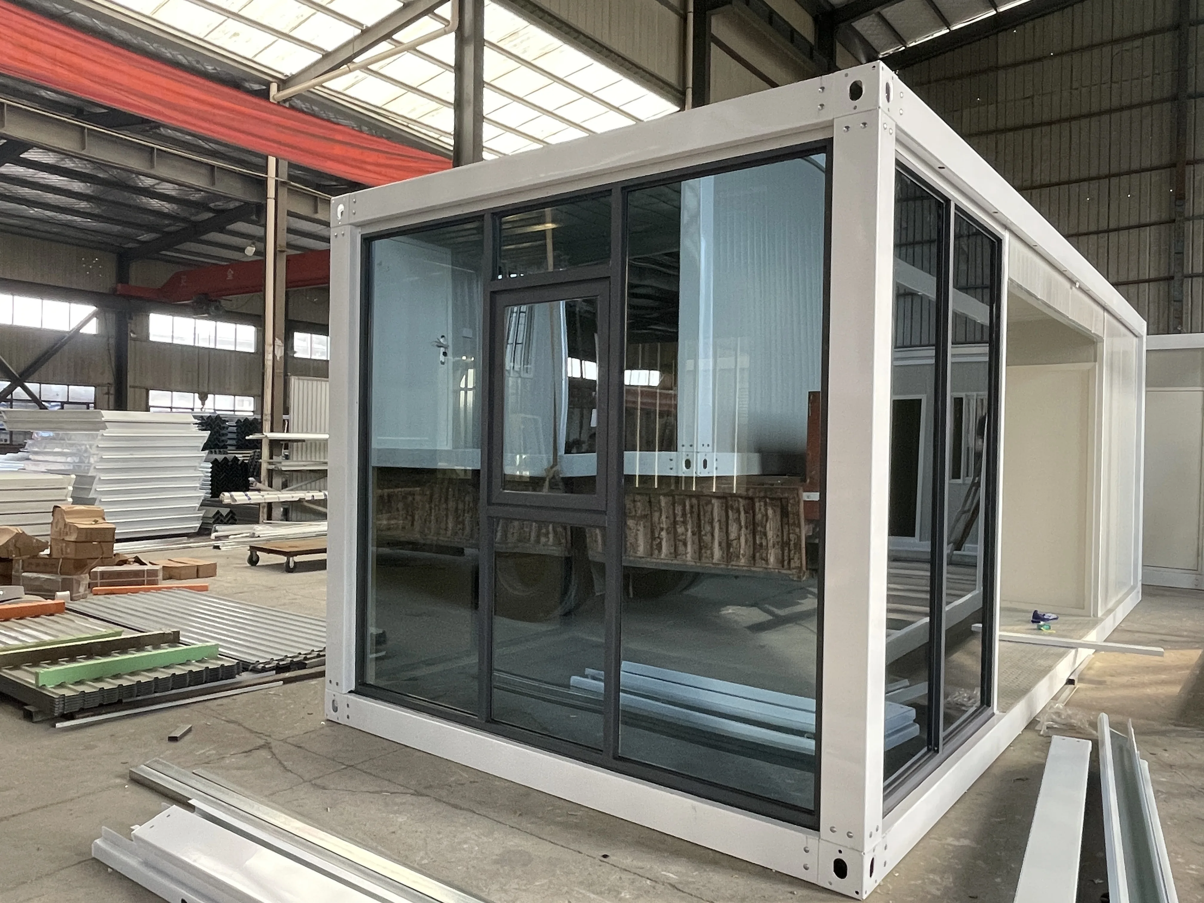 Prefabricated Expandable Steel Shipping Container Room Sandwich Panel ...