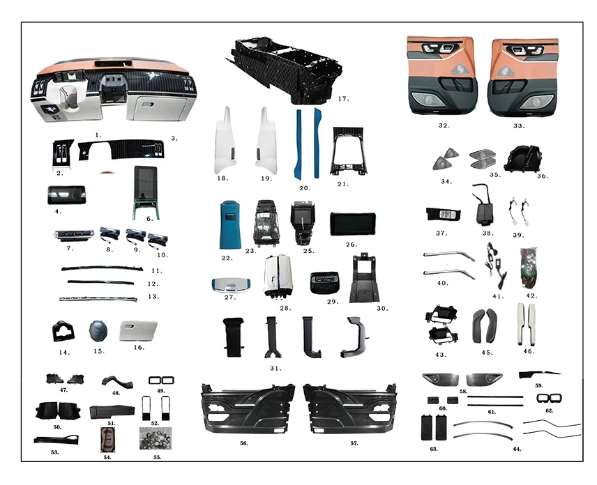 2024 Car Interior Modification Complete Set Accessories Mercedes ...