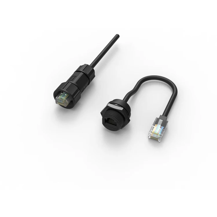 Outdoor Lighting Rj45 Connector Plant Lamp Waterproof Connector New ...