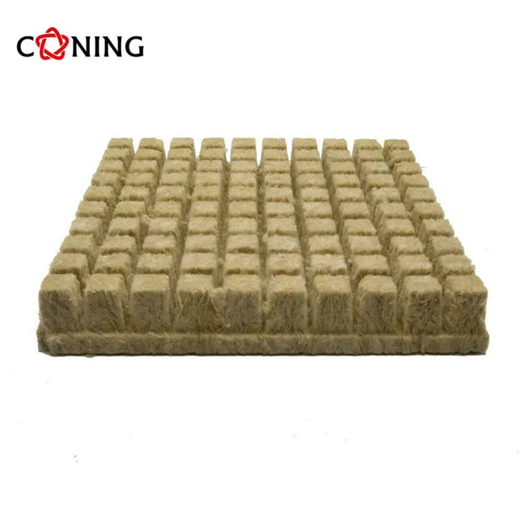 Agricultural Rock Wool Cubes Hydroponic Grow Medium - Buy Rock Wool ...