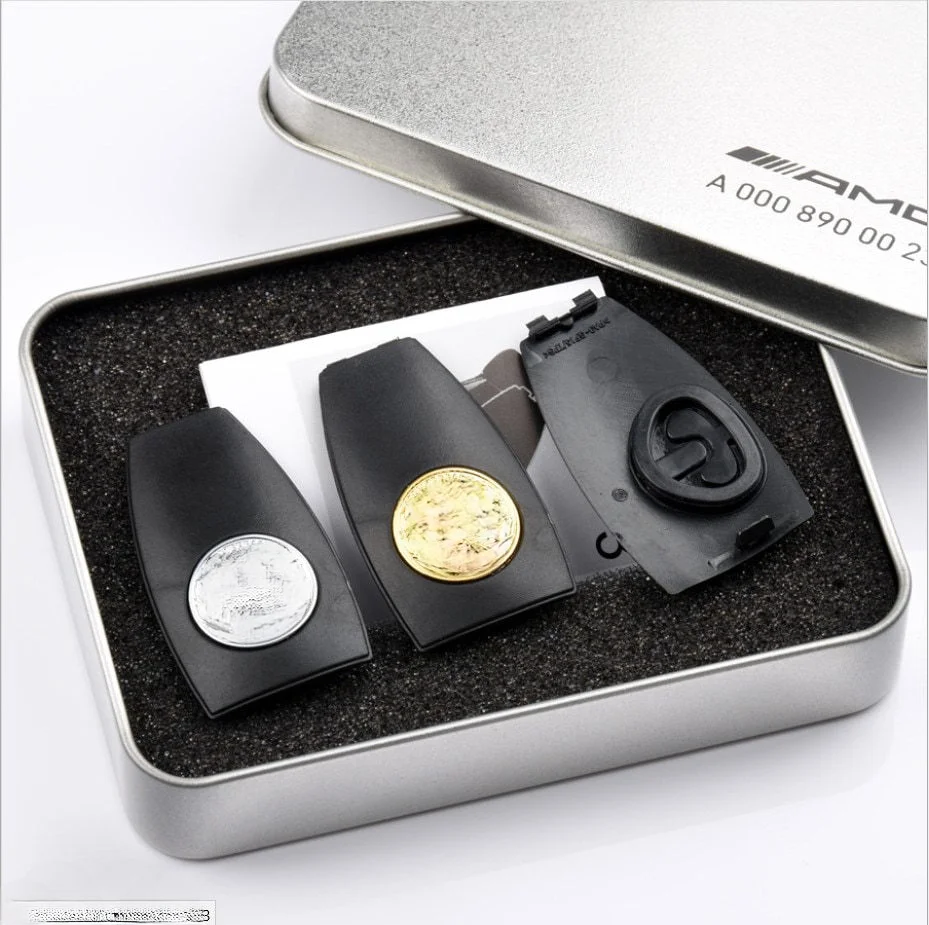 Mercedes Benz Car Key FOB Back Cover Logo Badge Emblem