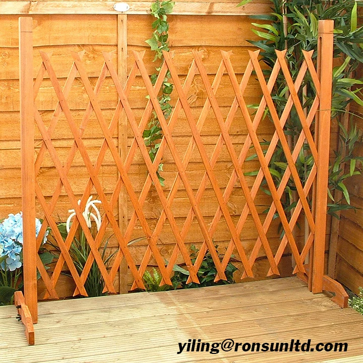 High Quality Extendable Instant Wood Fence - Lattice Panels
