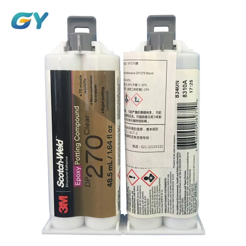 3m Dp270 Clear/black Potting Epoxy Structural Glue Epoxy Glue Sealing ...
