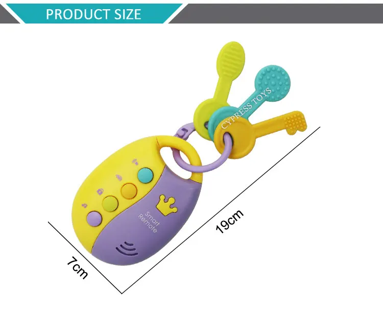 CYPRESS Baby Key Toy - Educational Smart Remote Musical Toy