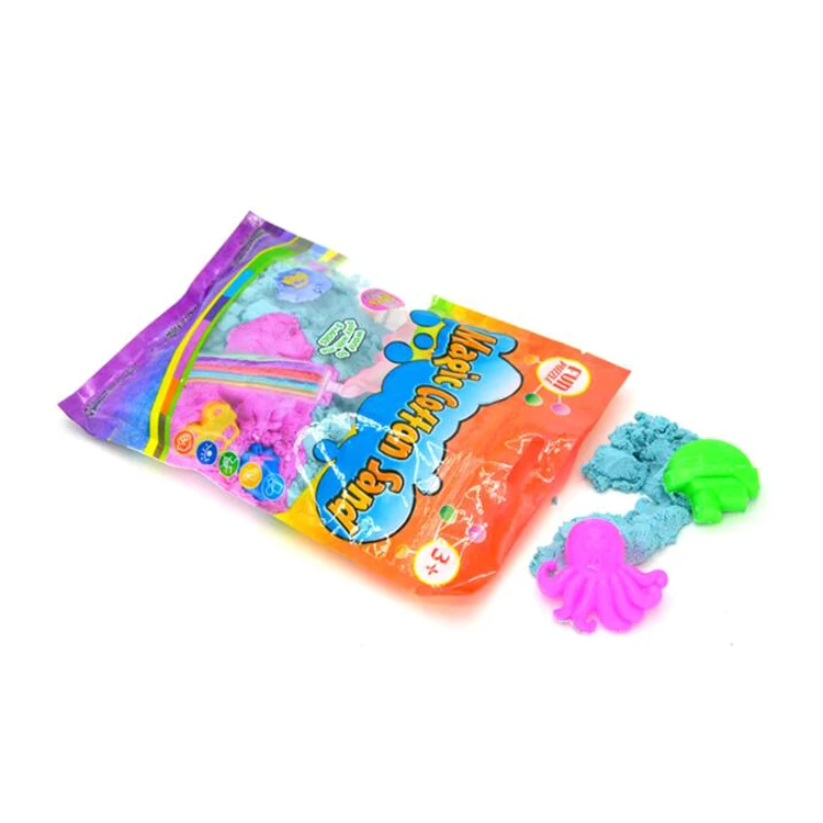 Ldd46 Magic Stretchy Play Sand Cotton Sand Magic Educational Modeling ...