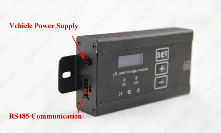 Highlight HPC168 Camera Overhead Passenger Counting Sensor