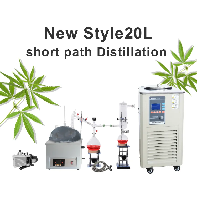 2l 5l 10l 20l Vacuum Short Path Distillation With Vacuum Pump And ...