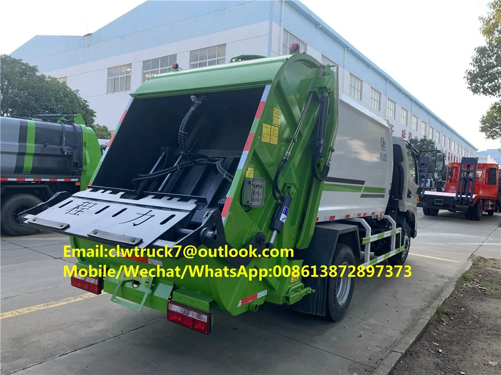 Compactor De 6 Ruedas Jac,Camión De Basura De 5 Toneladas,Camión ...