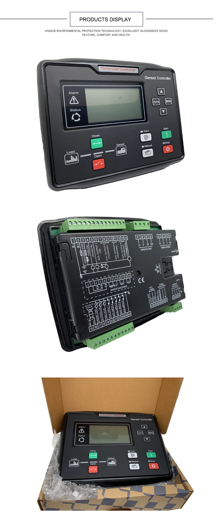 Generator Genset Electric Board Control Unit - Smartgen 6110U