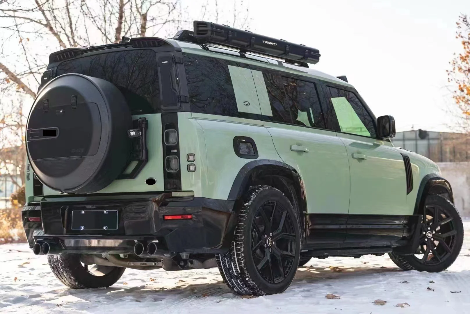 Upgrade Lumma Style New Defender Body Kit for Land Rover Defender 90 ...