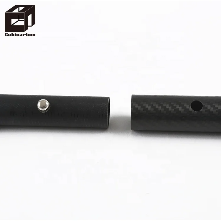 OEM Carbon Fiber Tube Connectors - Twist Locking Telescopic Poles