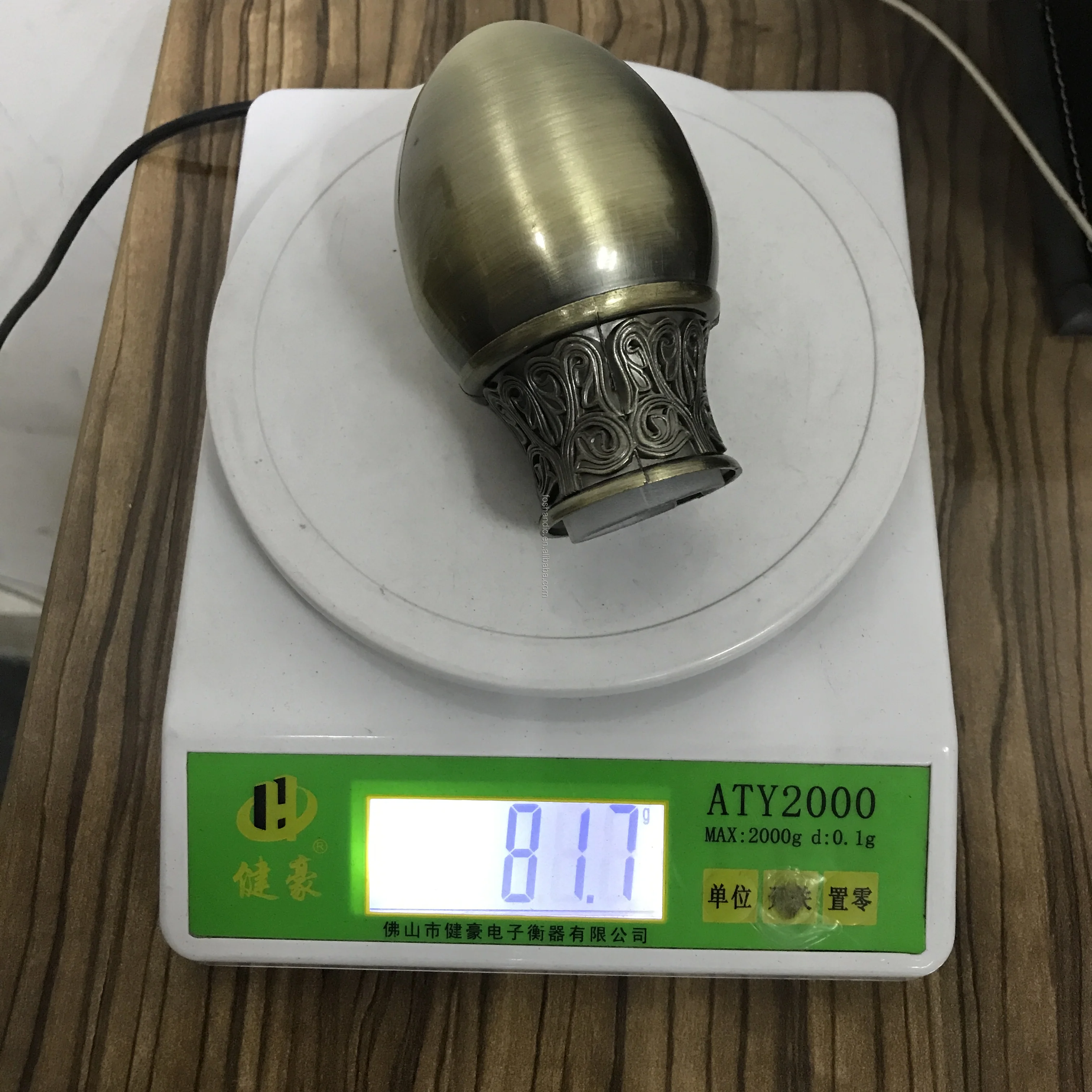 A011 Bullet Curtain Finials For 25mm Iron Curtain Rods/poles Aluminum ...